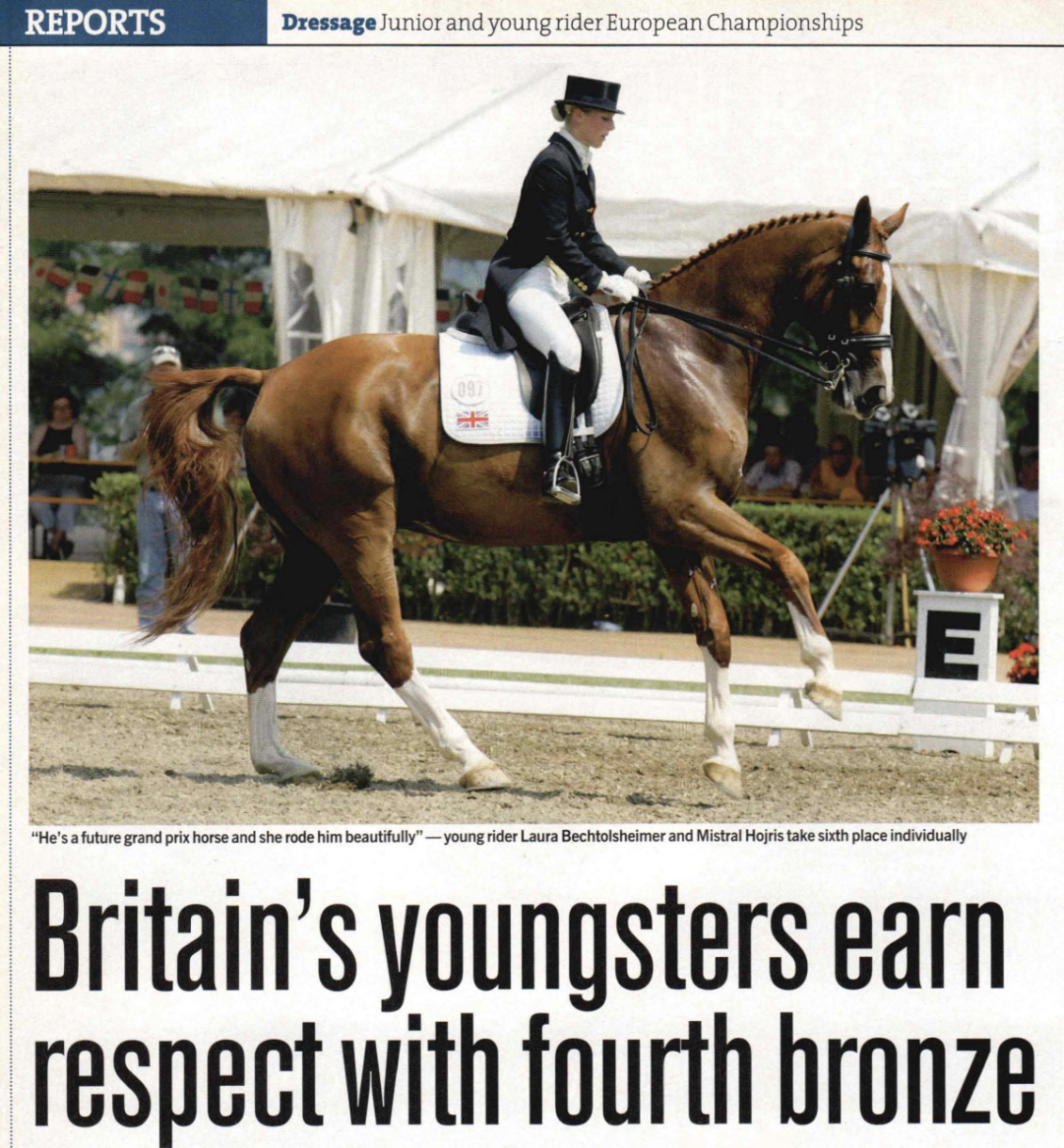 Remembering Mistral Højris – a horse who helped rewrite British dressage