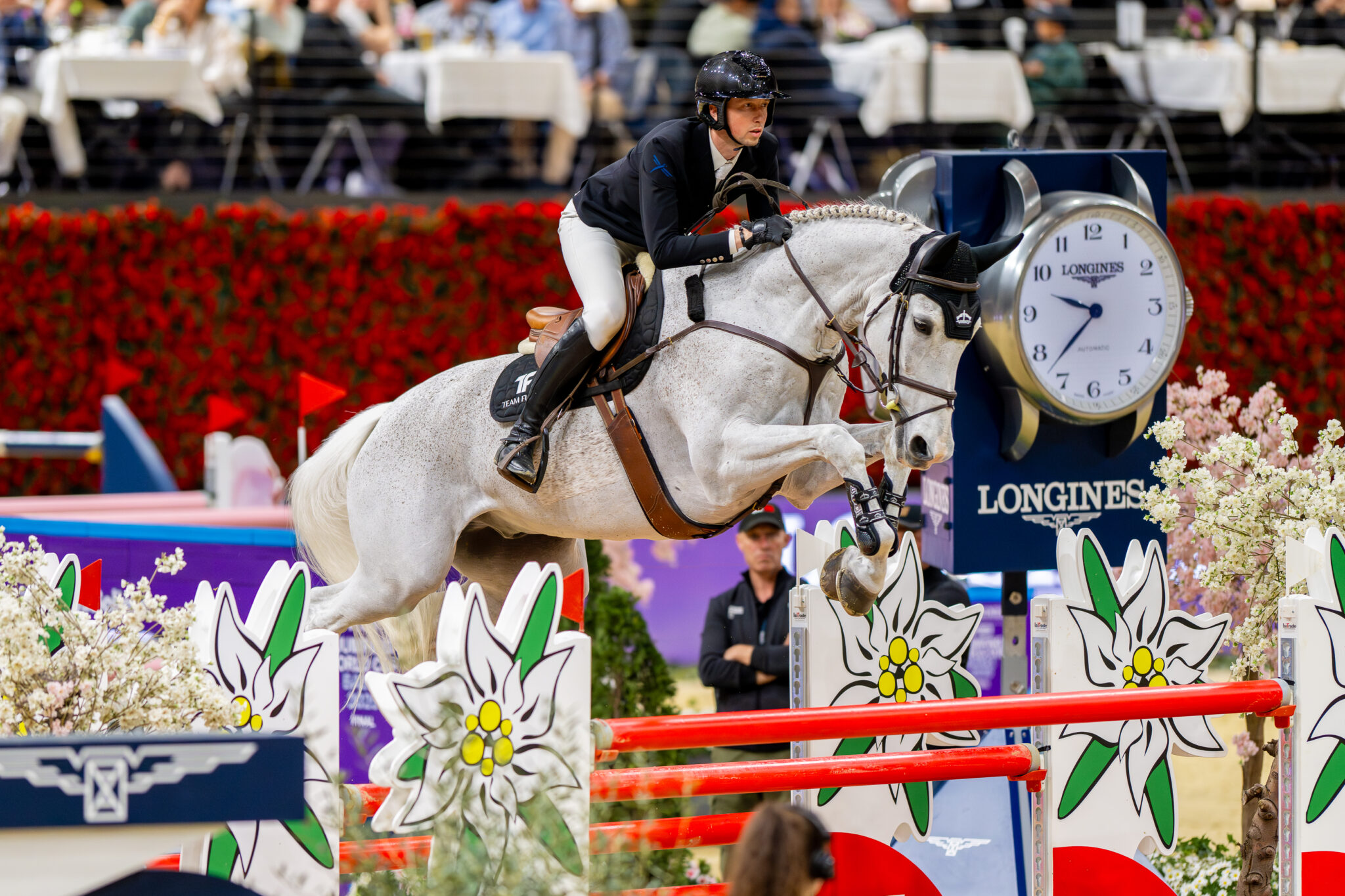 Martin Fuchs claims victory on day two at World Cup Jumping Final