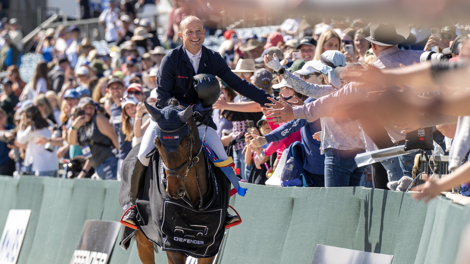 Brits claim three top-five places in Kentucky Three-Day Event showjumping