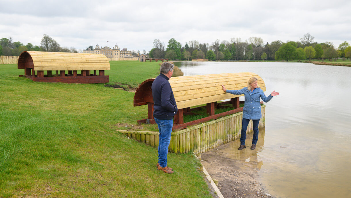Watch Tina Cook walk the Badminton Horse Trials cross-country course