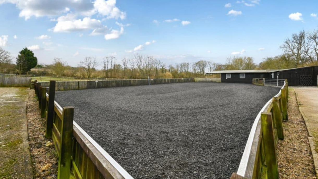 Equestrian home in East Sussex with stables, arena, walker and more