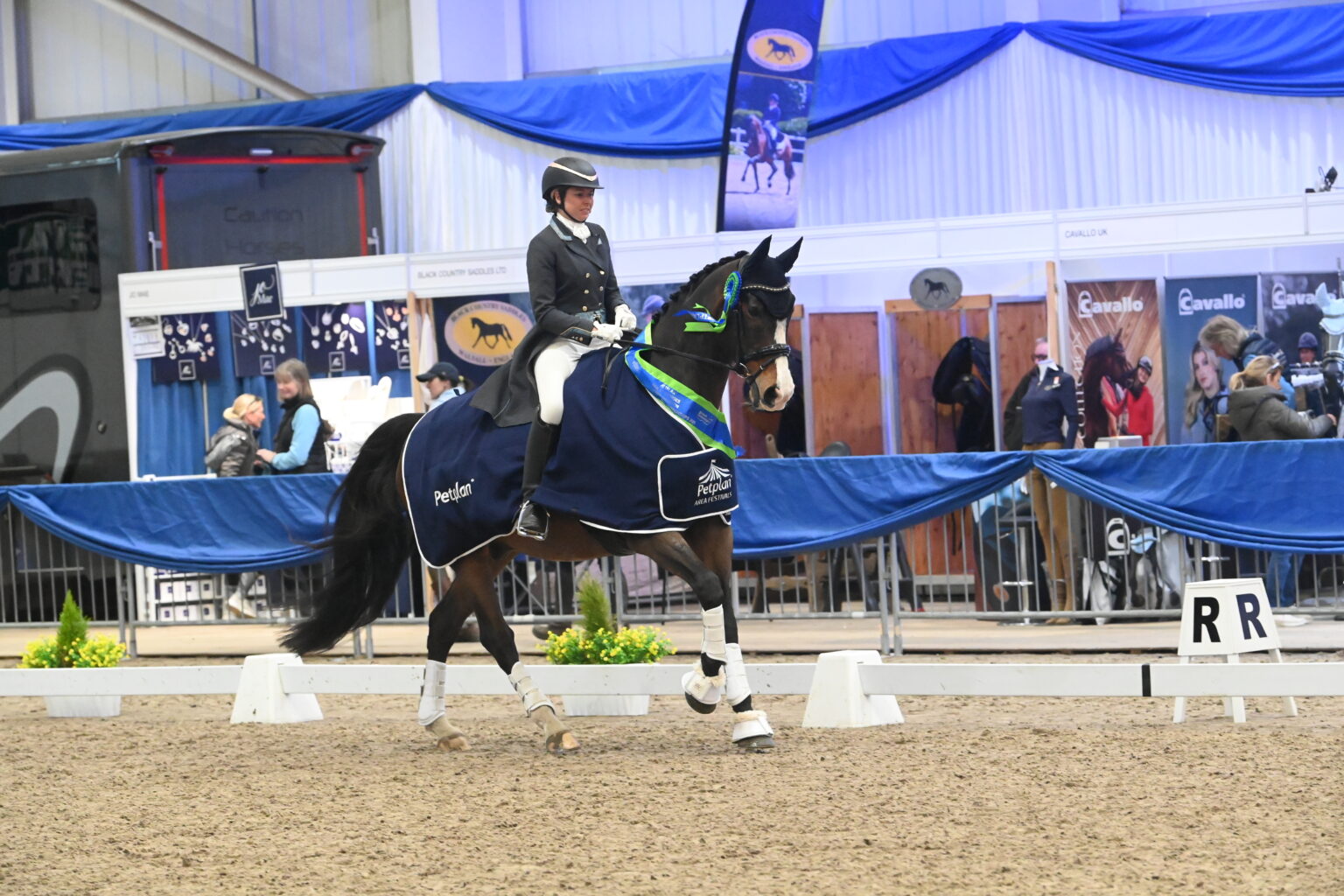 Becky Moody wins PSG at 2025 winter dressage championships