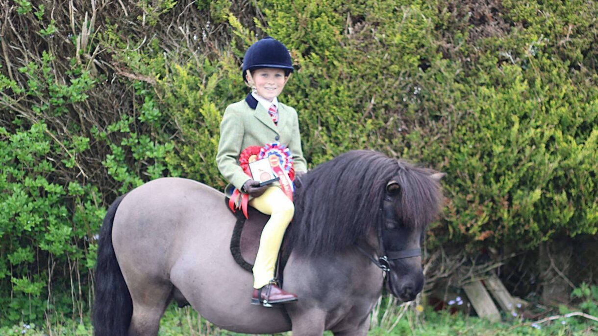 Meet the winner of the first ever ridden bronze medals for Shetlands