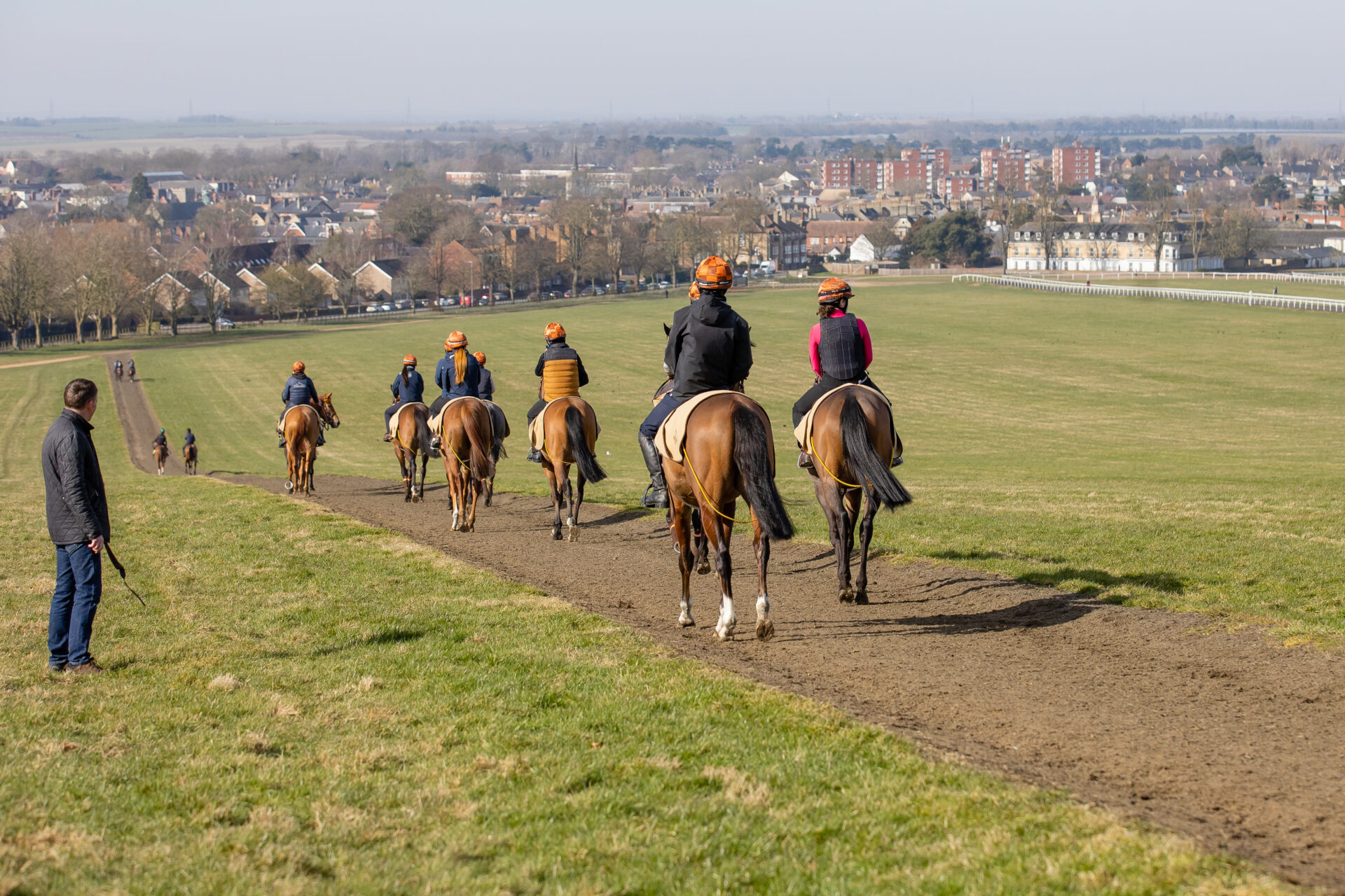 Behind the scenes with racehorse trainer Sir Mark Prescott in Newmarket