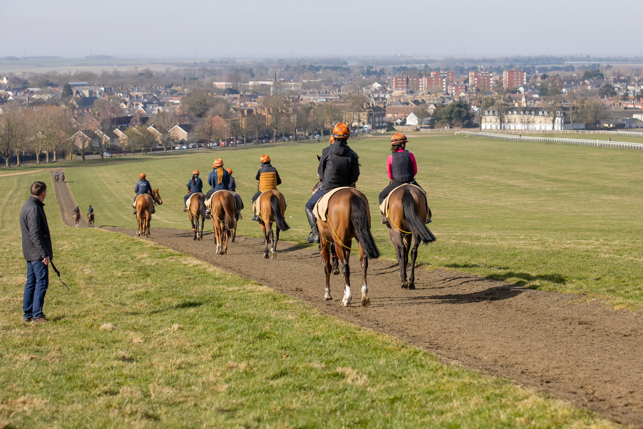 Behind the scenes with racehorse trainer Sir Mark Prescott in Newmarket