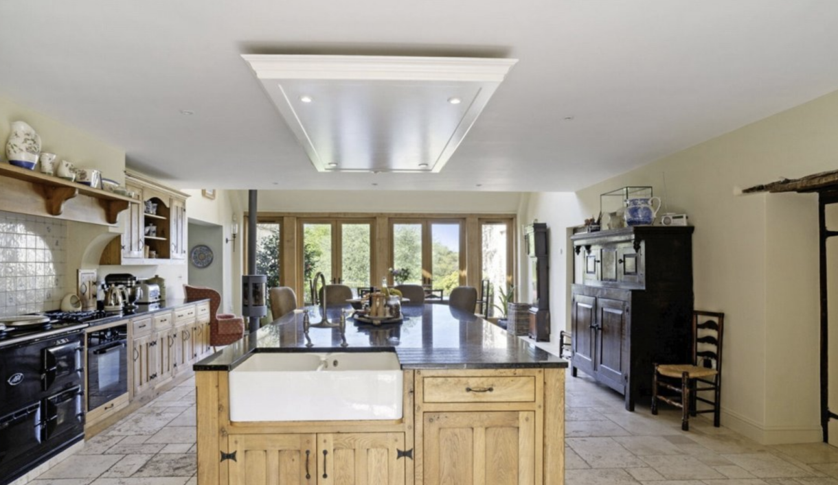 Take a look at this gorgeous farmhouse in a stunning setting with 20 ...