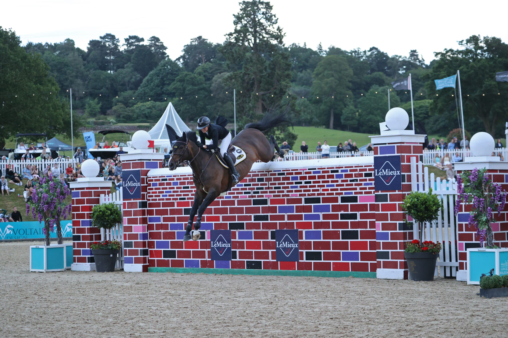 British rider, 20, wins Dublin Horse Show puissance: ‘He’s so brave’