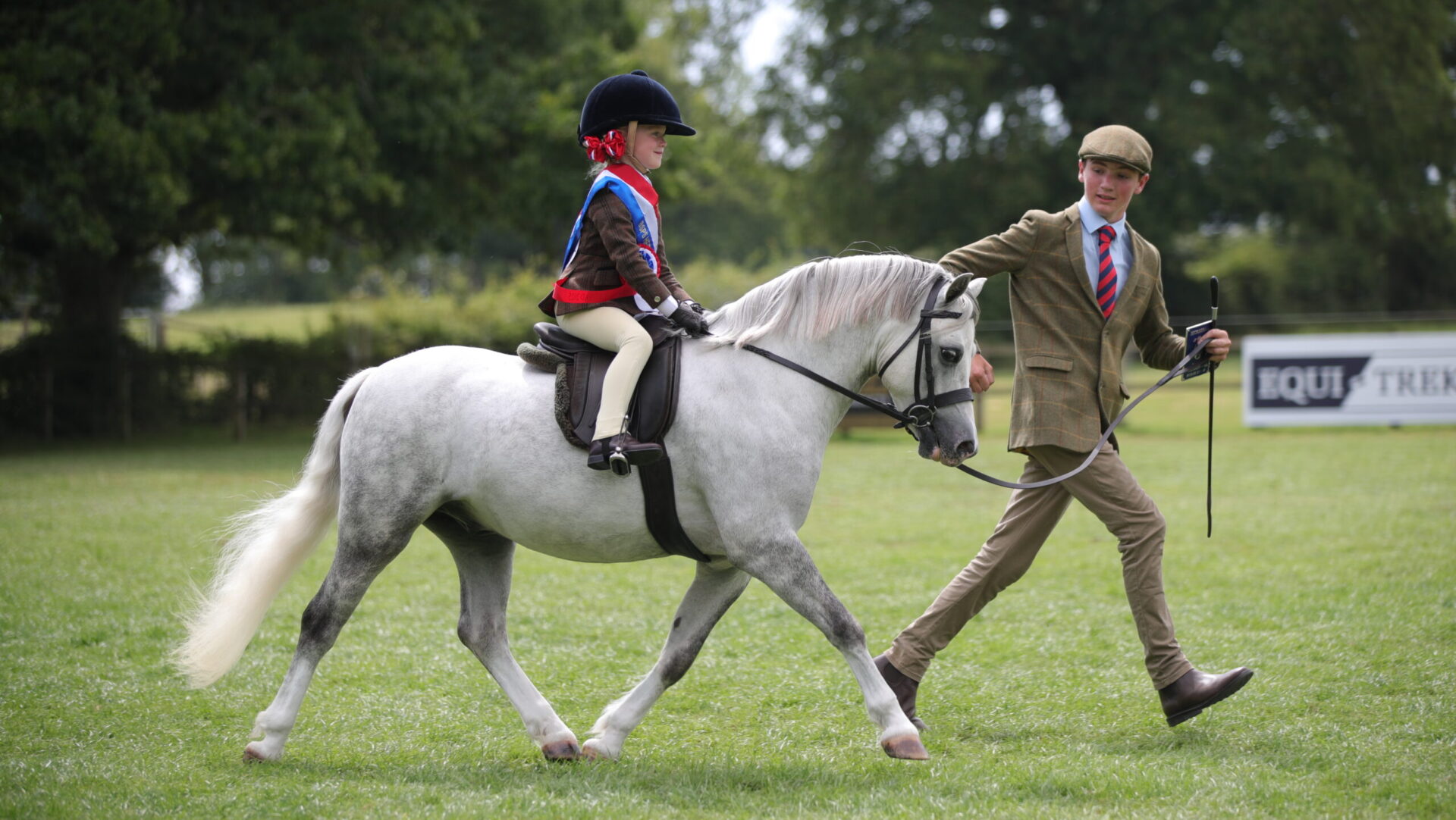 Ivington Nancy Casper wins RIHS Pretty Polly M&M mini championship