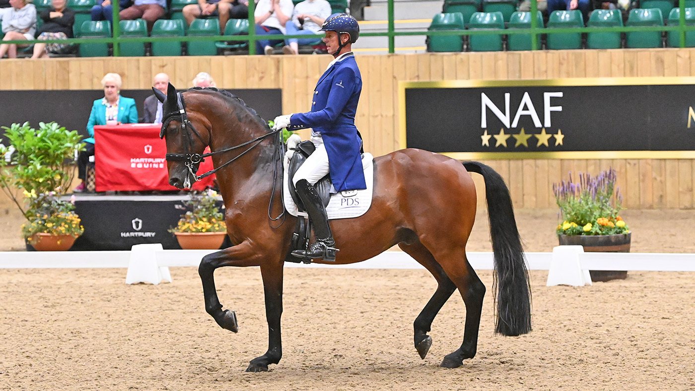 Carl Hester and Fame hit peak form with double win at Hartpury CDI3*