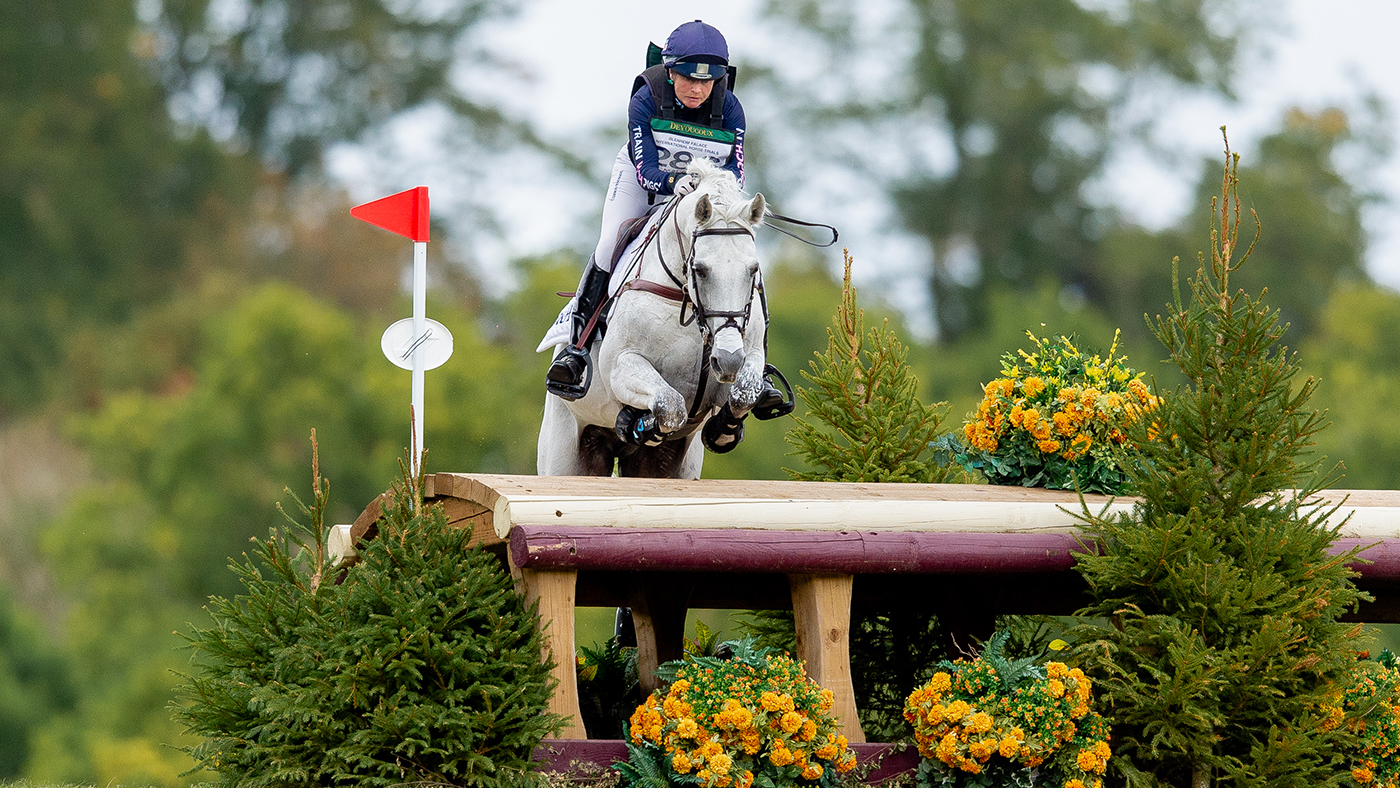 Meet five-star stallion and ‘beautiful unicorn’ Halo, ridden by Piggy March