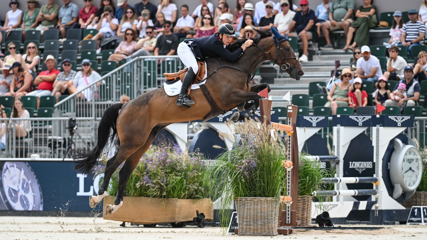 Matt Sampson makes European Showjumping Championships debut