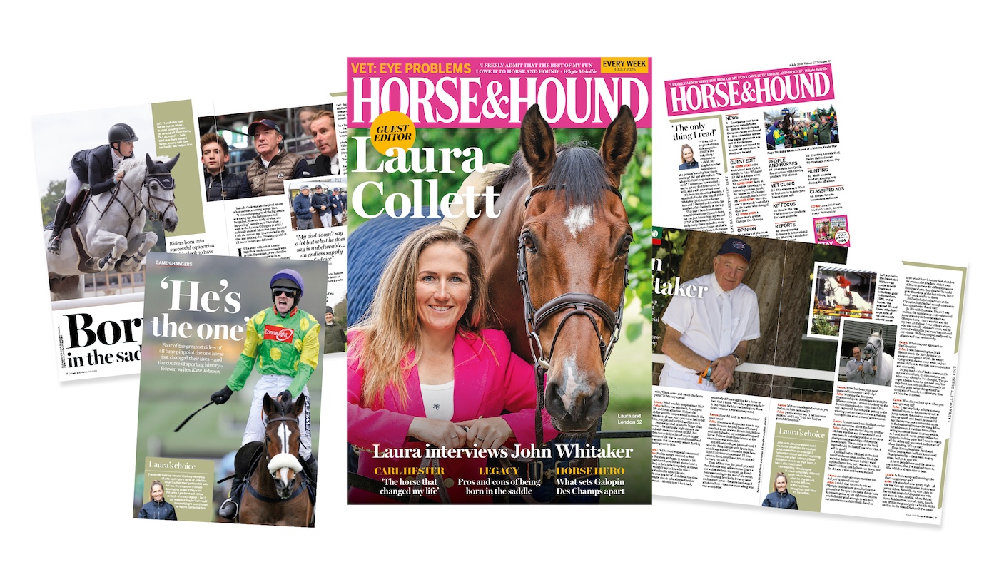 Olympic gold medallist guest-edits Horse & Hound