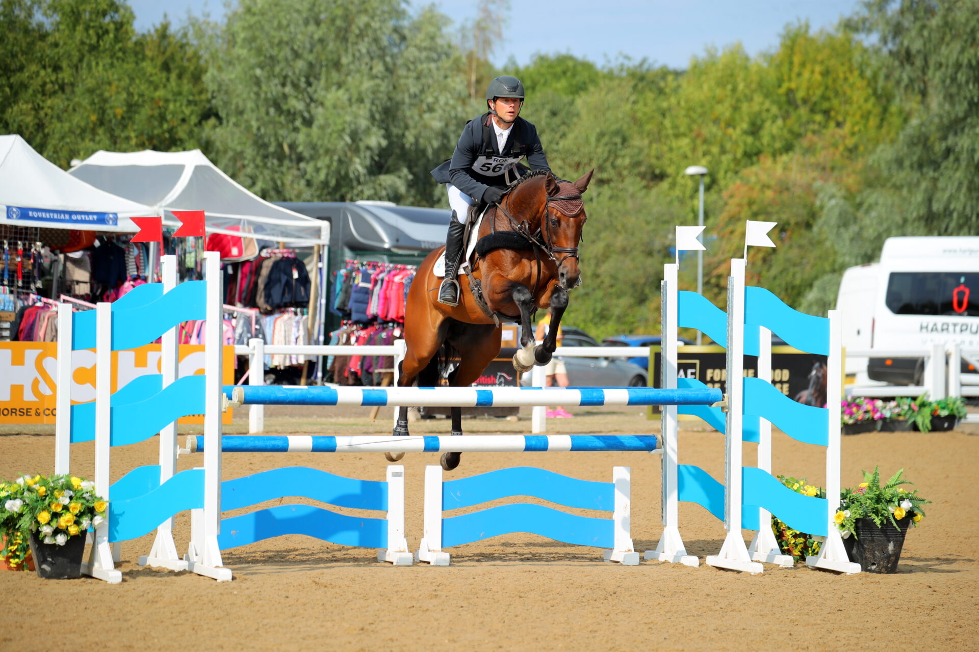British Eventing retrained racehorse championship – Jackson victorious