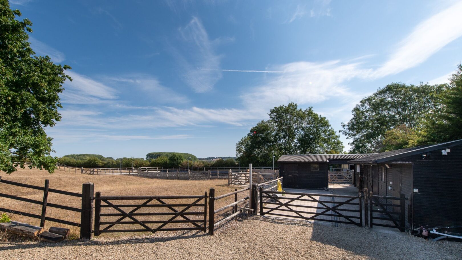 Three bedrooms, three stables, three acres and more for £800k