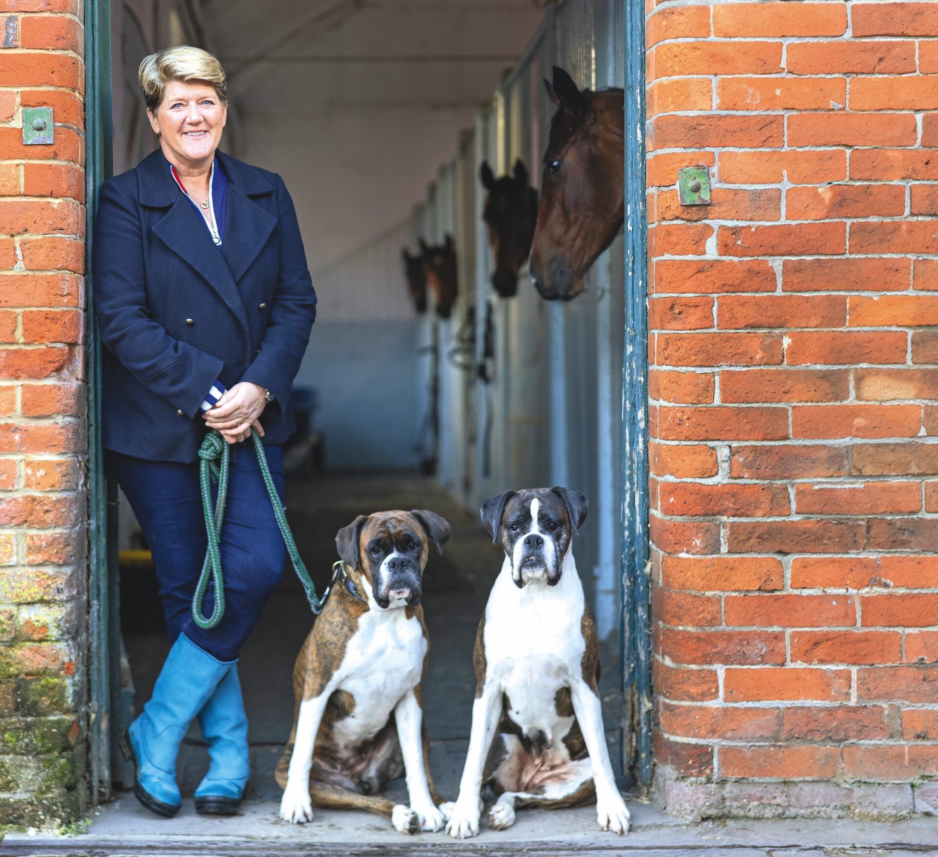 Clare Balding from Celebrity Traitors in H&H’s exclusive interview