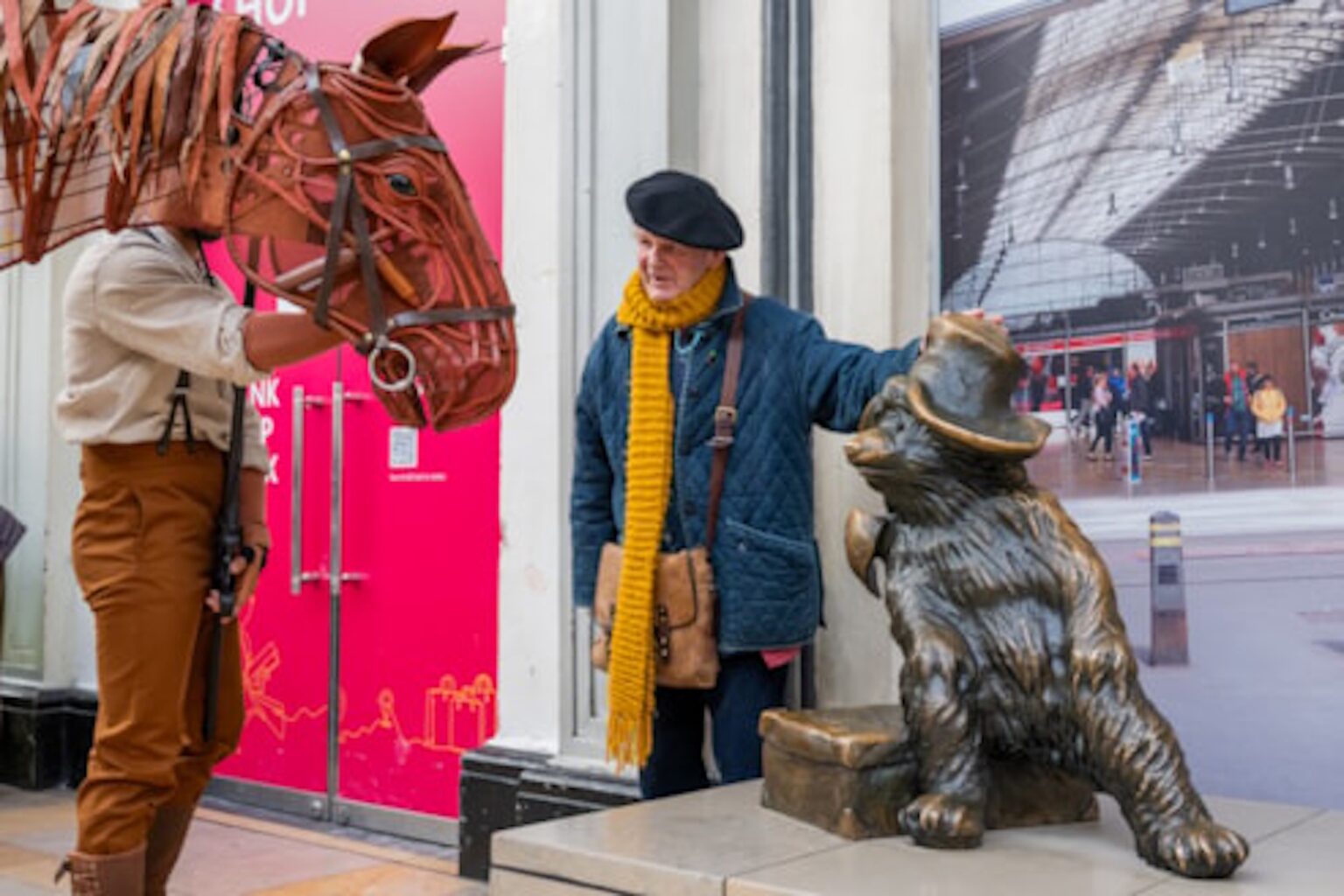 War Horse puppet Joey meets Paddington Bear as new intercity train ...