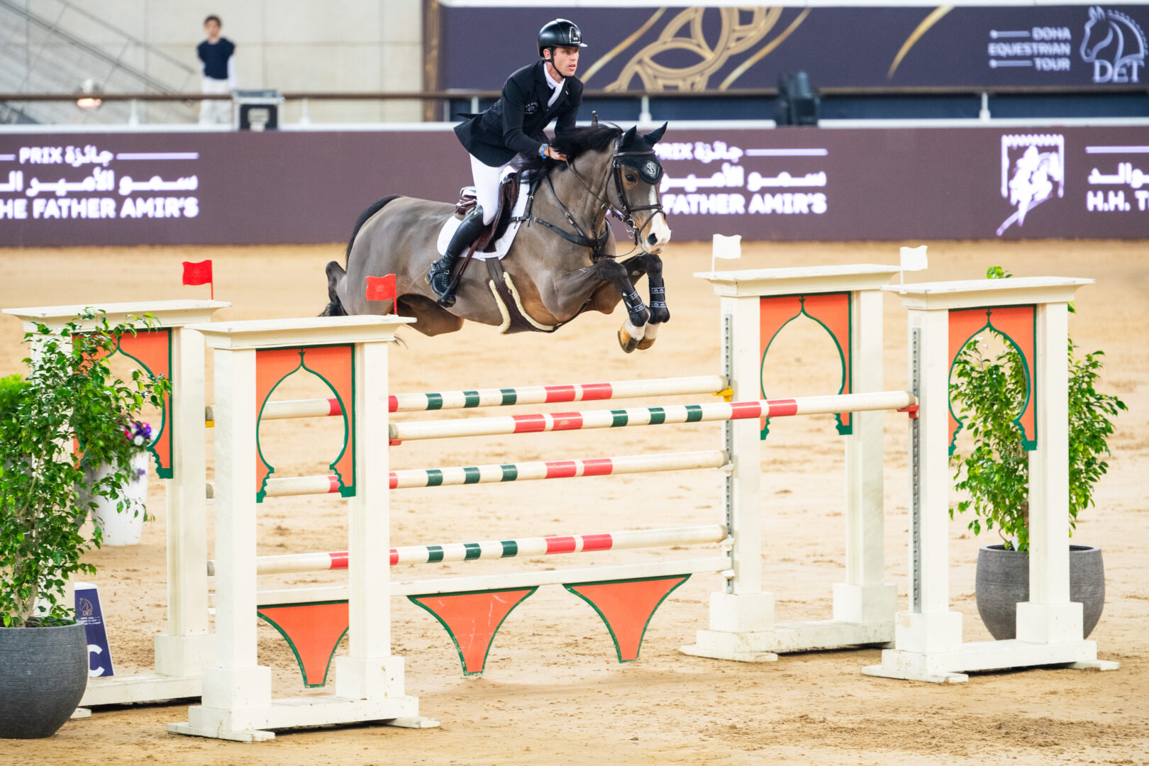 Scott Brash wins two grands prix in one day at Al Shaqab in Doha, Qatar