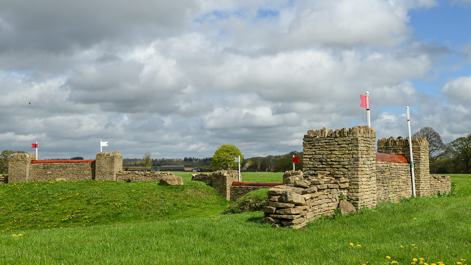 Badminton Horse Trials cross-country course 2026 sneak peek pictures