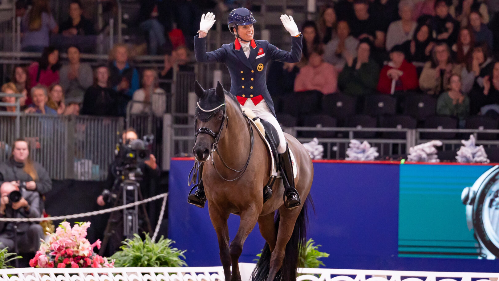 Charlotte Dujardin and Secret Agent take their first national title
