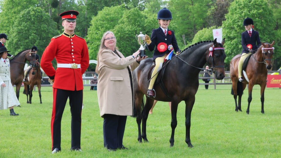 2026 Royal Windsor novice show pony title for 128cm Littmere Duplicate