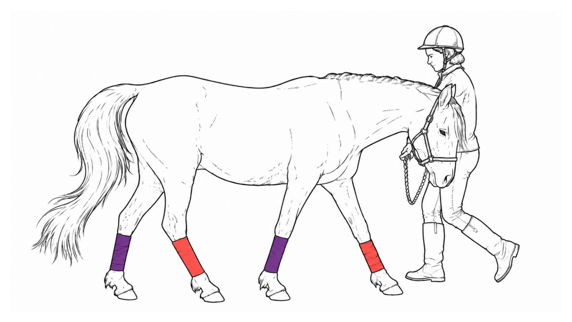 How to rein-back from the ground to establish good manners