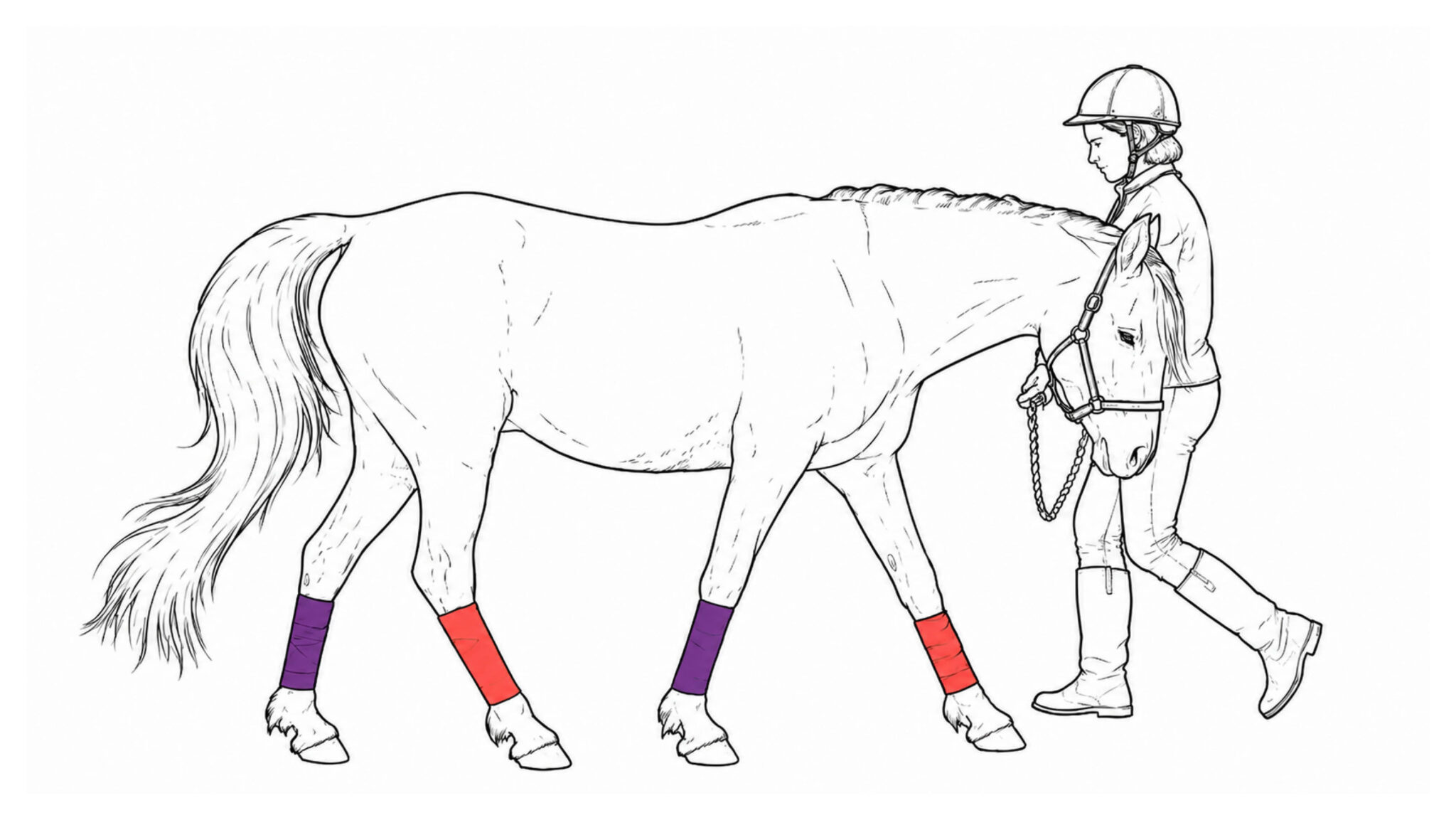 How to rein-back from the ground to establish good manners