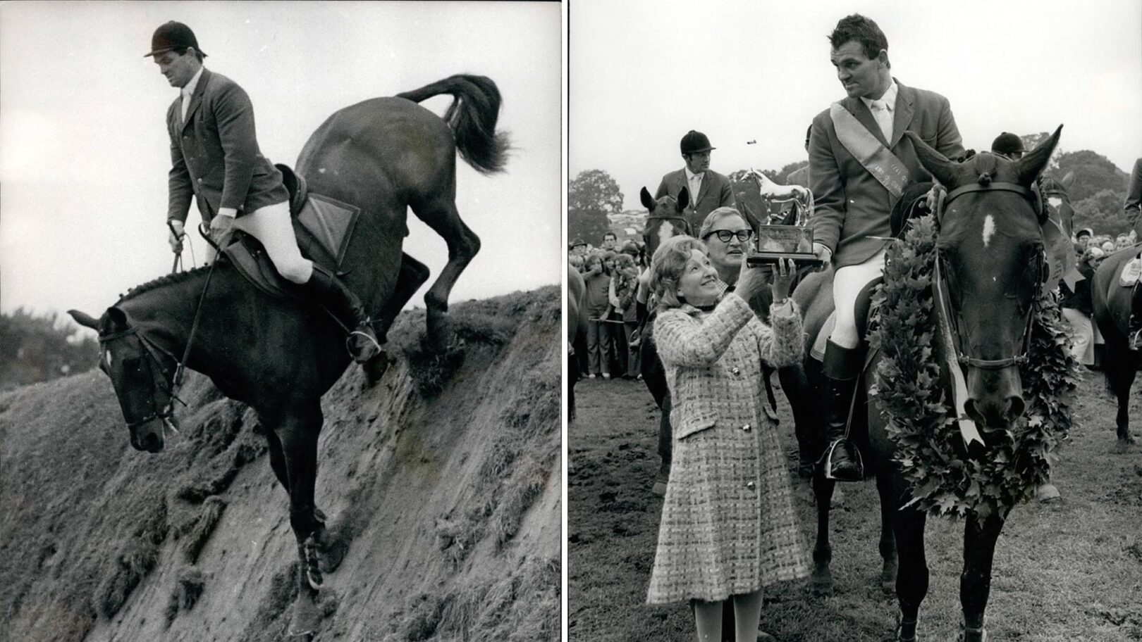 The quotes and story behind Harvey Smith’s infamous v-sign at Hickstead