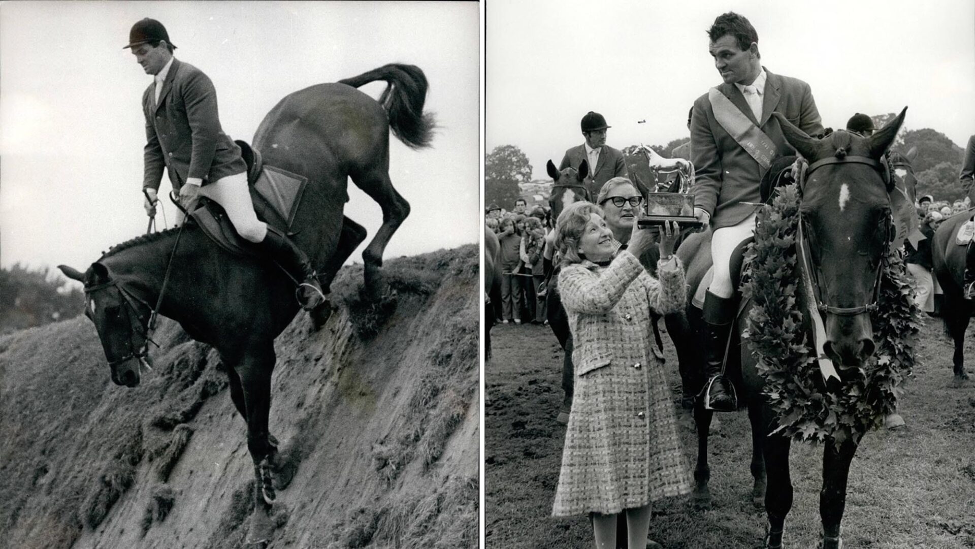 The quotes and story behind Harvey Smith’s infamous v-sign at Hickstead