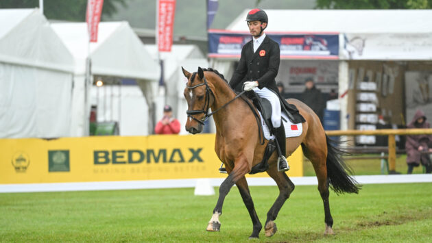 Alex Hua Tian leads Bramham Horse Trials dressage in the CCI4*-S