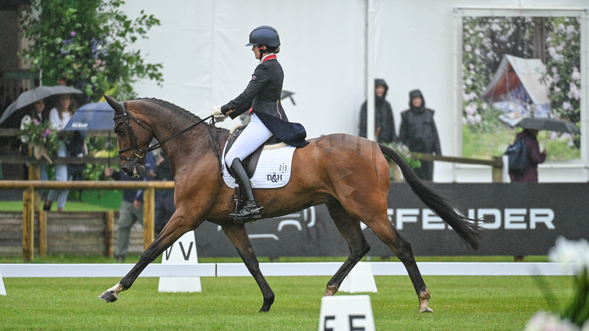 Piggy March leads Bramham Horse Trials dressage after day one