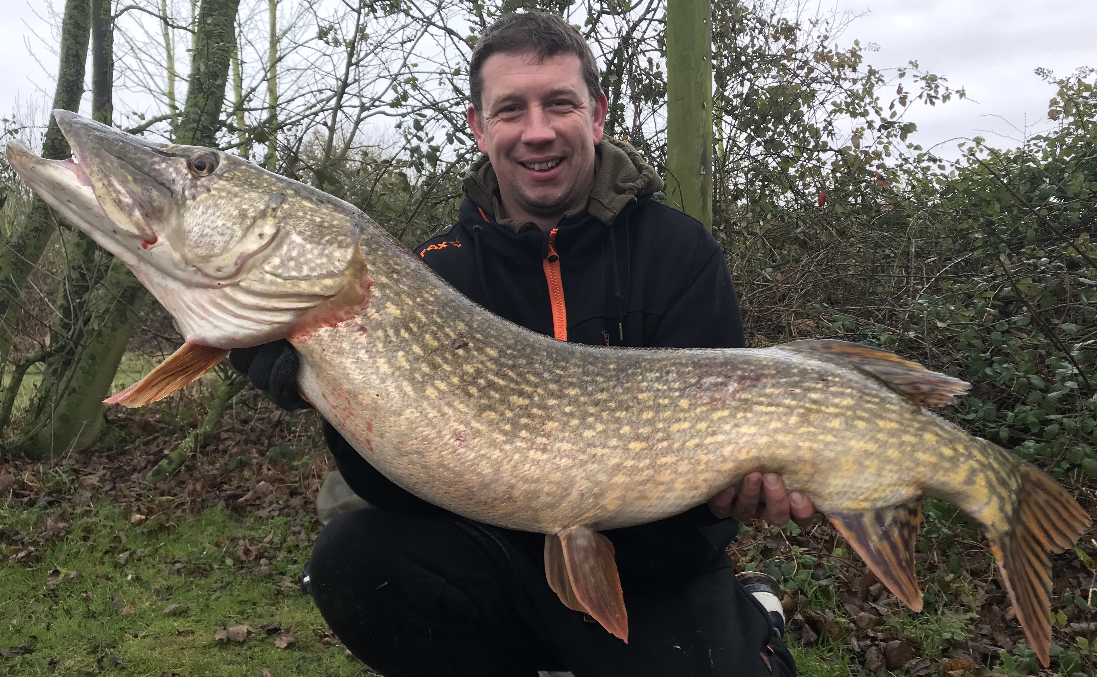Stunning giant pike after great winter run of specimens