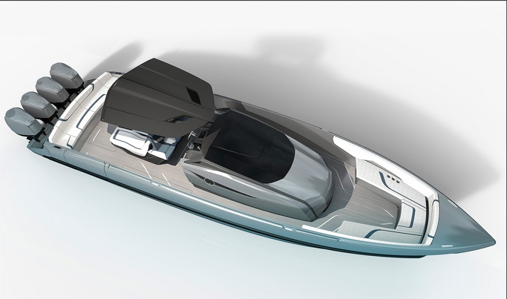 Revolver 43CC - top down - Motor Boat & Yachting