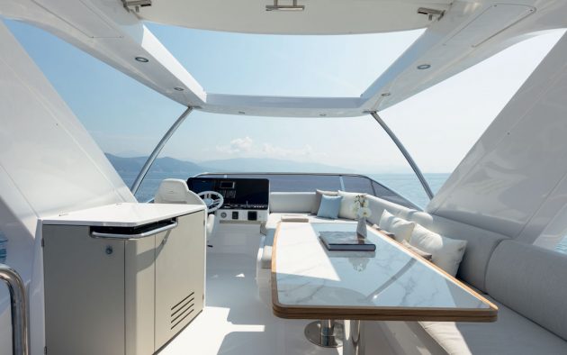 Azimut 55 review – curvy interior gives this Italian flybridge a ...