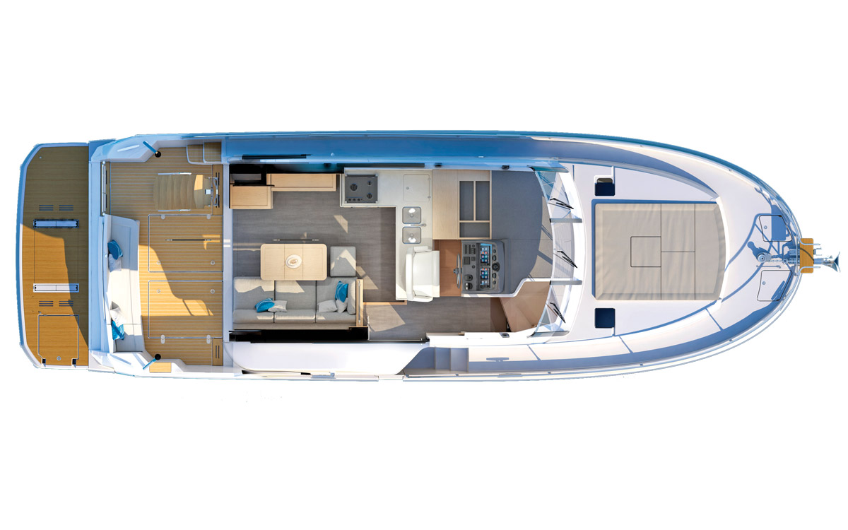 Beneteau Swift Trawler 47 boat test - 24 hours on board