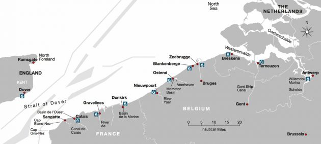 Cruising east of Calais: Exploring the gateway to Northern Europe