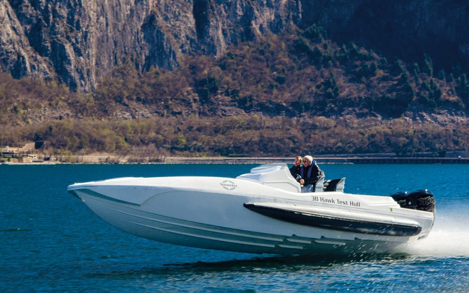 Test driving the Sunseeker Hawk 38 prototype with Fabio Buzzi