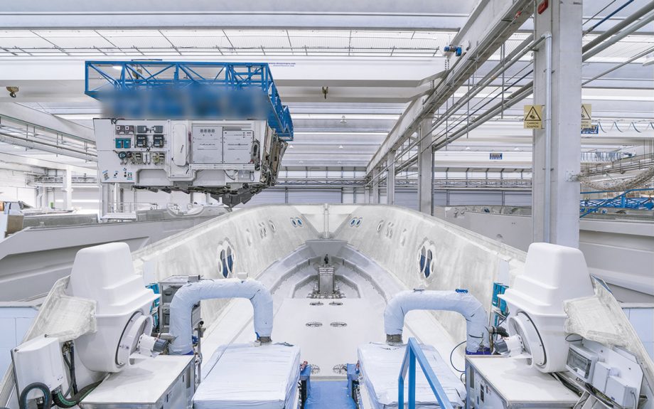 How superyachts are built: Behind the scenes at Monte Carlo Yachts