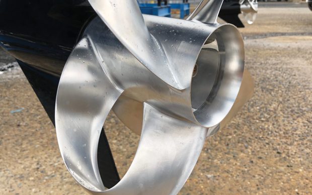 Sharrow MX-1: This toroidal boat propeller could be be top of the props