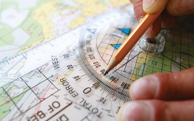 How to: Plot a route on paper charts and a chartplotter for a safe journey