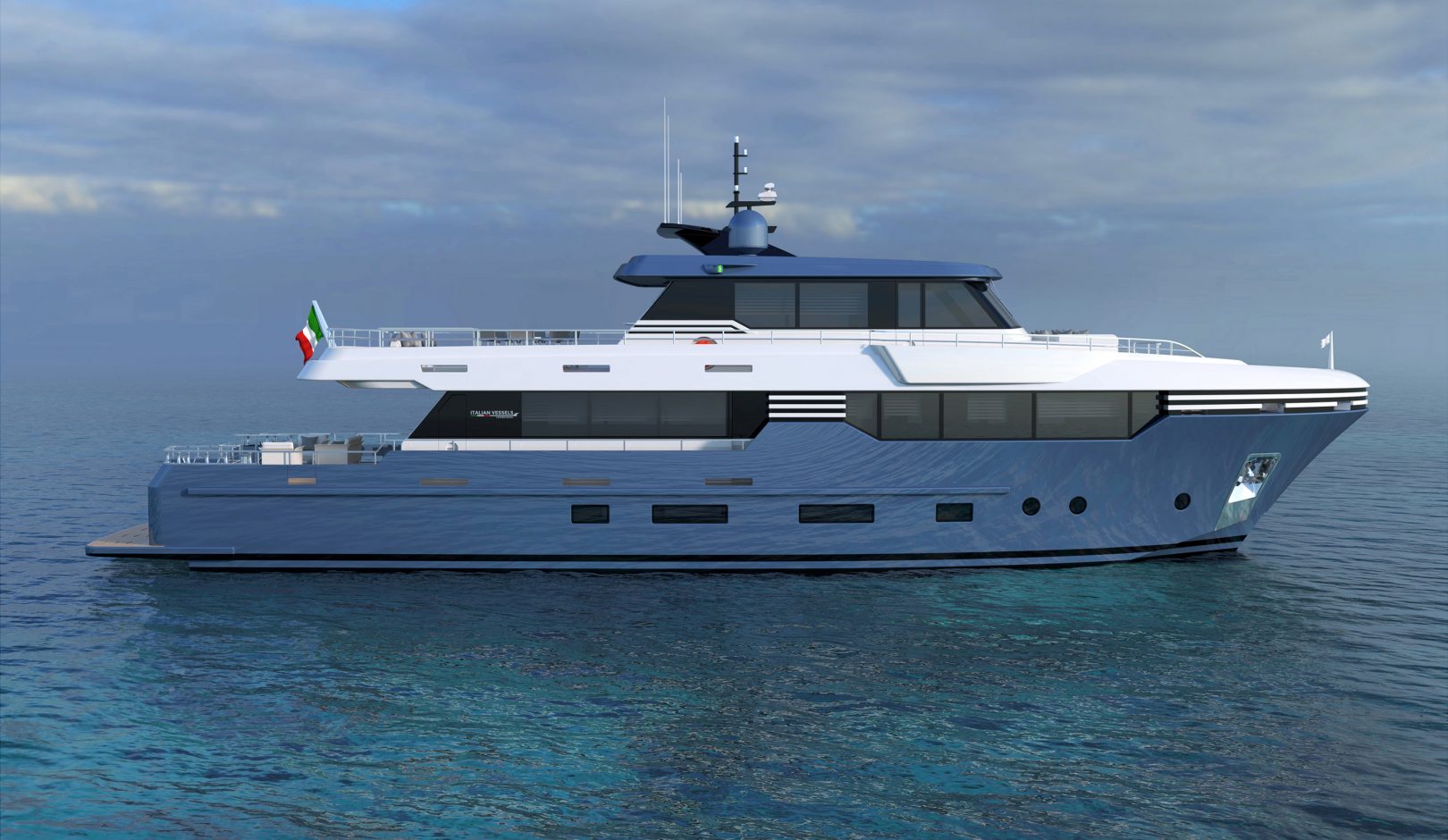 Italian Vessels 28.5M first look: New Spadolini design is all about ...