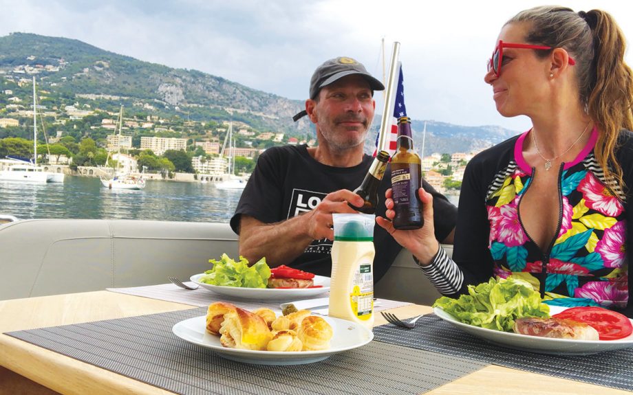 Keen sailors explain why they bought a 50ft motor yacht during lockdown