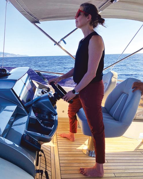 Keen sailors explain why they bought a 50ft motor yacht during lockdown