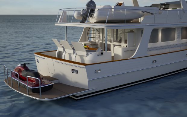 Fleming 85 first look: Globetrotting flagship is a mini tri-deck superyacht