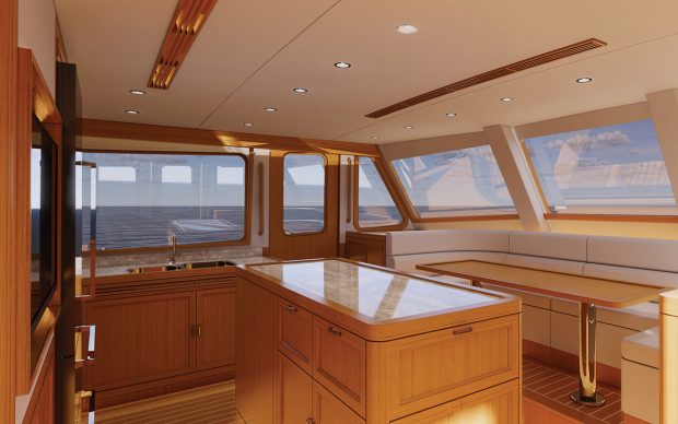 Fleming 85 first look: Globetrotting flagship is a mini tri-deck superyacht