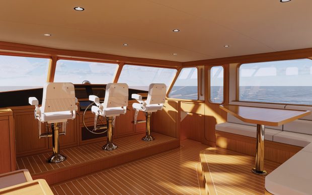 Fleming 85 first look: Globetrotting flagship is a mini tri-deck superyacht