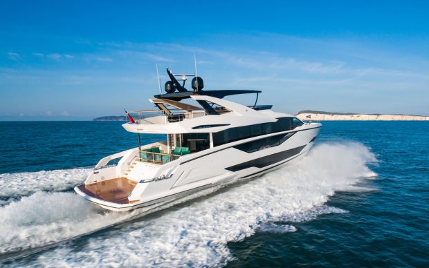 Sunseeker 90 Ocean first look: Beamy yacht boasts stunning outdoor spaces