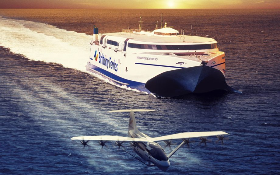 180mph Seaglider ‘flying ferry’ concept backed by Brittany Ferries