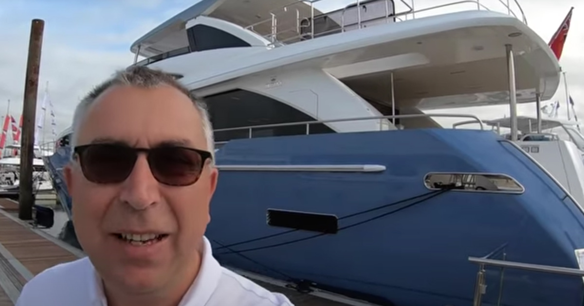 Princess 30M superyacht tour: This raised pilothouse raised the bar