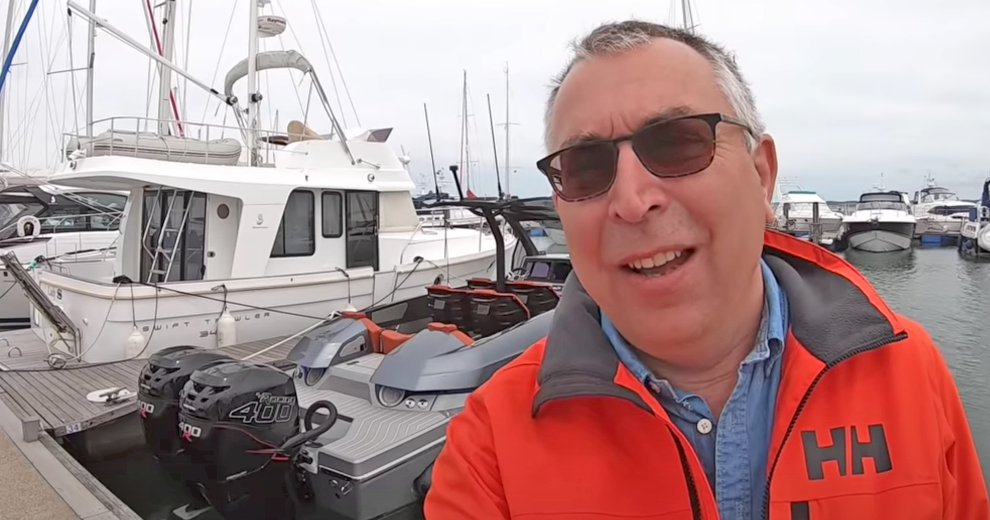 Sunseeker Hawk 38 yacht tour: Full throttle in a 60-knot driving machine