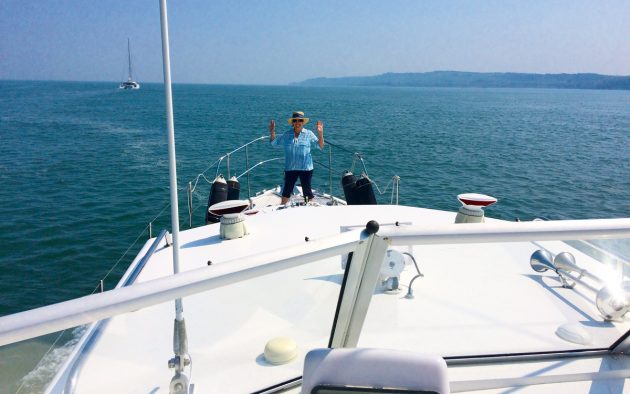 Lifelong sailors explain why they bought a Nelson 38 motor yacht
